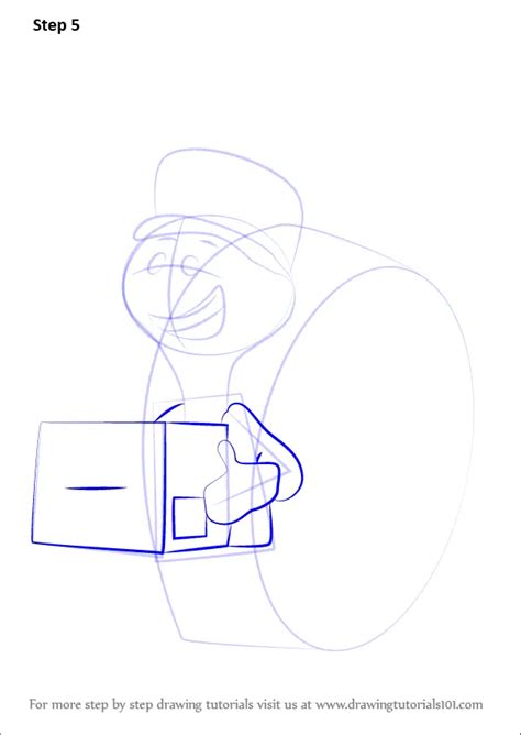 How To Draw Mail Carrier Snail From Bubble Guppies Bubble Guppies