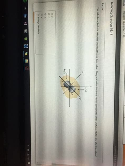 solved two balls have the initial velocities shown just