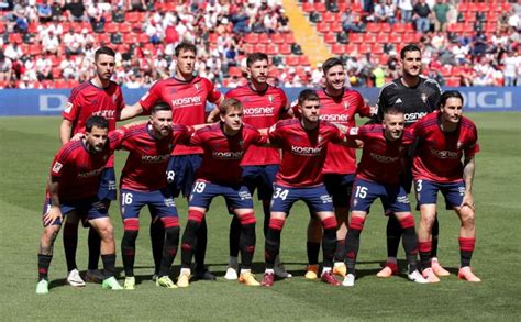Osasuna se cuela en el top 5 equipos de las cinco grandes ligas con más