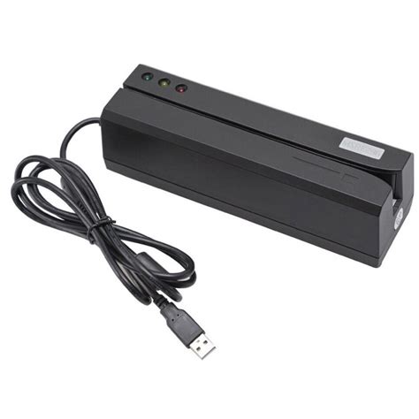 Magnetic Card Reader Intelligent Light And Buzzer Built In Rs232