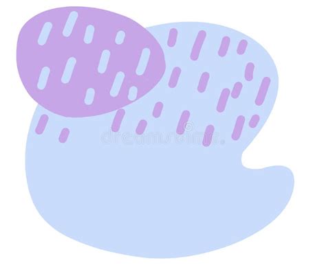 Soft Organic Shape Blob Pastel Form Elements For Decoration