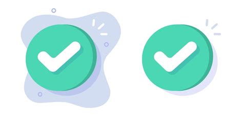 Premium Vector Check Mark D Icon Graphic Checkmark Tick Green Checkbox Illustration Approved