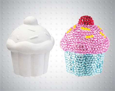 Комплект за рисуване с мъниста 3d Къпкейк