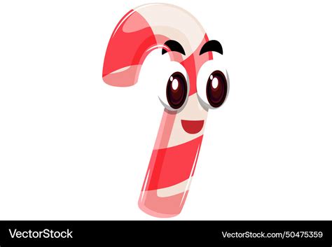 Cute Candy Character Design Royalty Free Vector Image