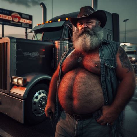 Beer Bellied Trucker By Sbanon On Deviantart