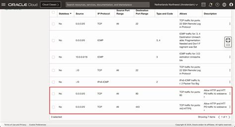 Use Oracle Cloud Infrastructure To Publish A Webserver Accessible From The Internet With IPv