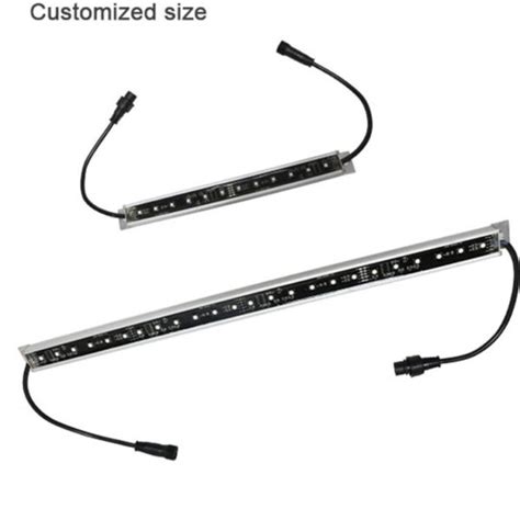 DMX512 16pixel RGB Pixel Led Bar With Aliuminium Profile Rose Lighting