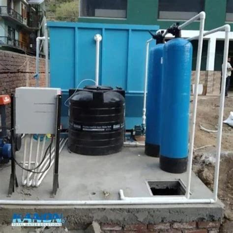 500 Lph 100 Kld Sewage Water Treatment Plant Commercial At ₹ 2500000