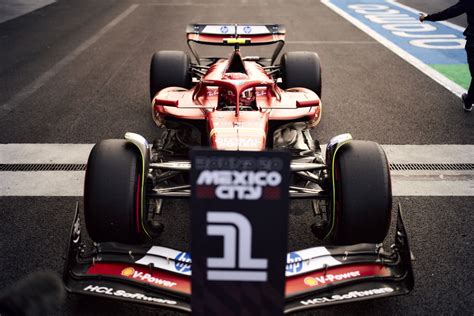 F Starting Grid Mexico City Grand Prix Race