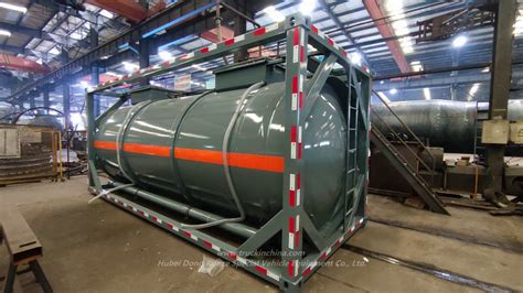 20ft Iso Tank Container For Hydrochloric Acid Un1789 Hcl Hydrofluoric