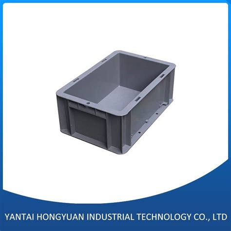 Rectangular Stack Pp Injection Plastic Turnover Box For Warehouse And