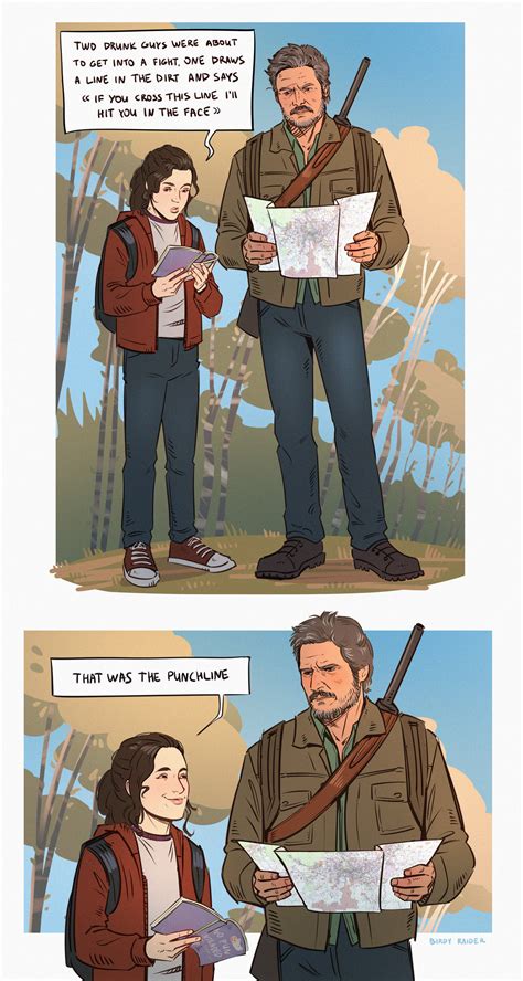Joel And Ellie By Birdyraider On Deviantart