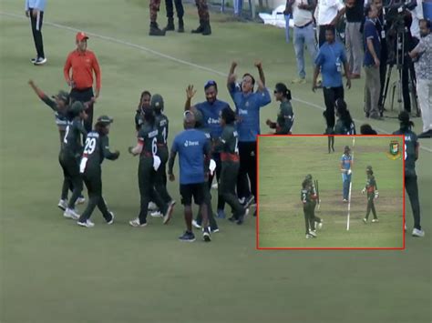 IND vs BAN WHAT A MATCH बगलदशन भरतचय तडच घस पळवल