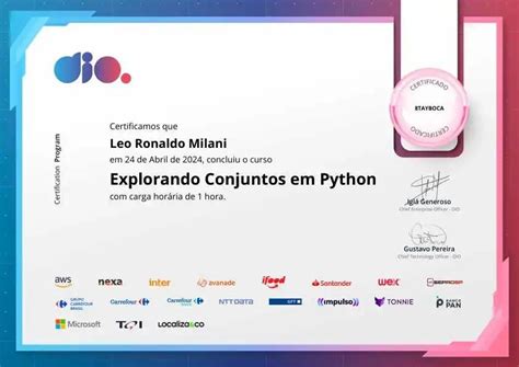 Explorando Conjuntos Em Python Léo Ronaldo Milani