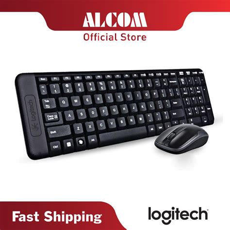 LOGITECH MK220 MK235 Wireless Keyboard Mouse Combo With 2 4 GHz Compact Design Plug N