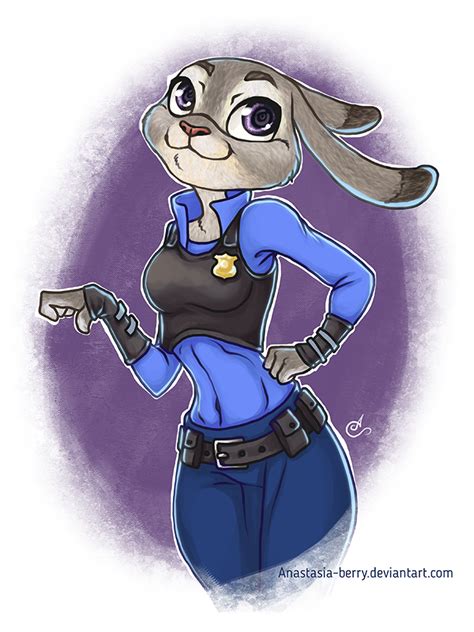 Judy Hopps By Anastasia Berry On Deviantart