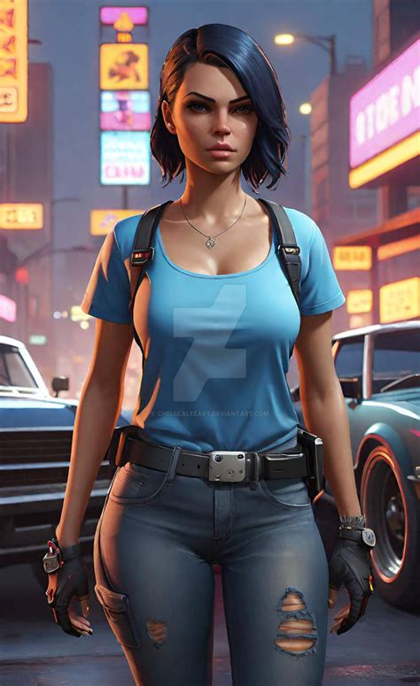 Gta Model Babe Grand Theft Auto Girl 3d Hd By Chelsealeeart On Deviantart