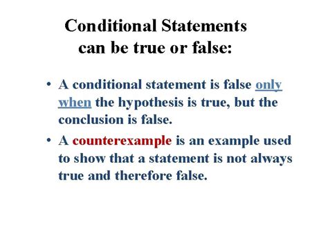 Lesson Conditional Statements Conditional Statement Defn A Conditional