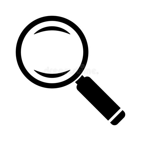 Icône De Loupe Loupe Vectorielle Dicône De Recherche Ou Signe Loupe