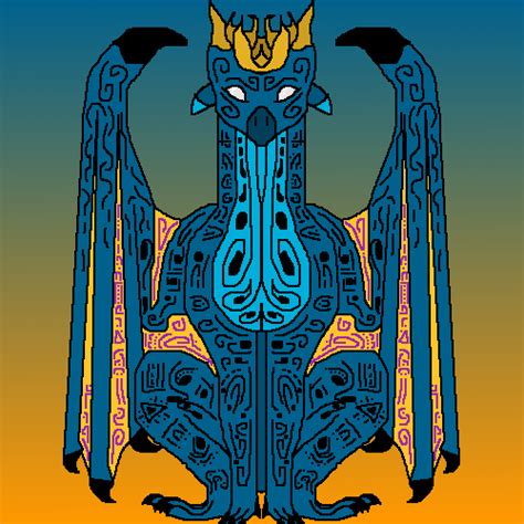 Pixilart A Scroll Wing By Coast Is Clear