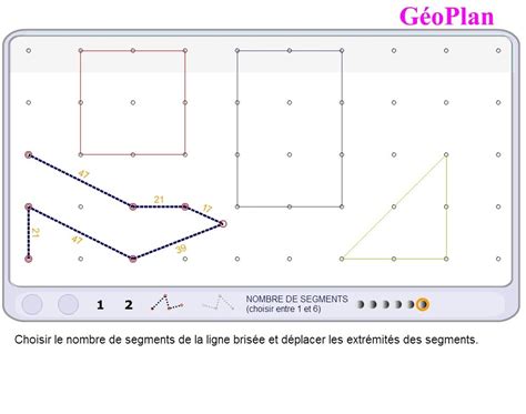 Librairie Interactive Géoplan Figures Planes En Ligne Geoplan Librairie Interactive Jeu