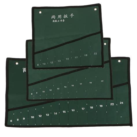 Canvas Roll Up Tool Storage Bags 81014 Pocket Sp Vicedeal