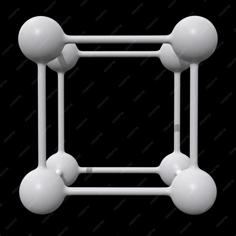 Premium Photo Molecule Grid Connection Structure