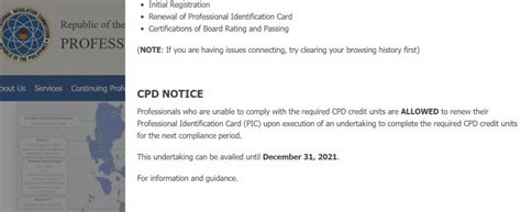 Prc License Renewal Without Cpd Compliance Extended To Dec 2021