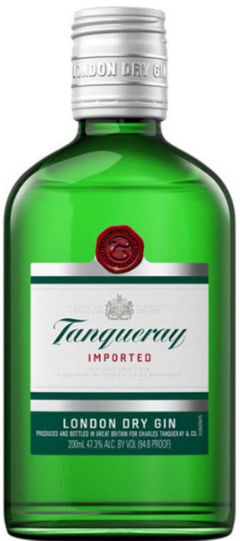 Tanqueray Dry Gin London 200 Ml Glendale Liquor Store