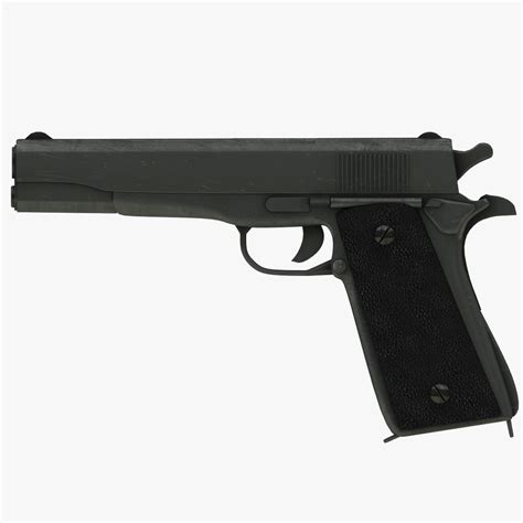 Gun Gun Pistol Free 3d Models 3ds Max Max Download Free3d