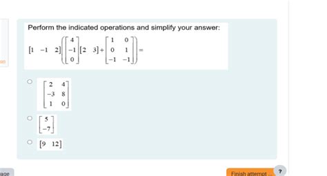 Solved Perform The Indicated Operations And Simplify Your