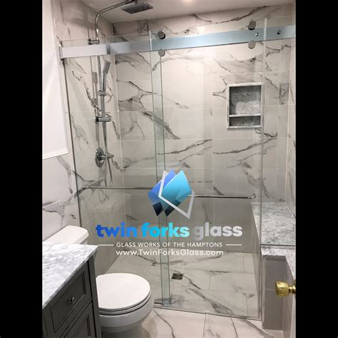 Frameless Shower Enclosures Twin Forks Glass And Mirror Hampton