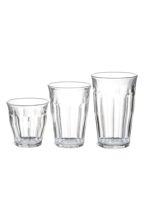 Duralex Picardie Tempered Glass Tumblers Set Of 18 Nordstrom