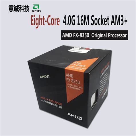 Amd Fx 8350 Fx 8350 Cpu Processor Boxed With Radiator Fx Series Eight
