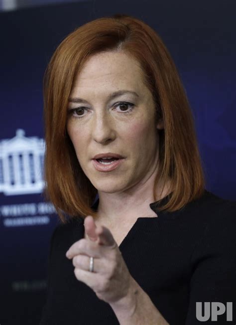 Photo Jen Psaki Holds A Press Briefing At The White House