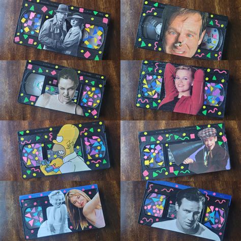 Vhs 80s90s Party 14 Styles Hanging Wall Art 90s Party Decor