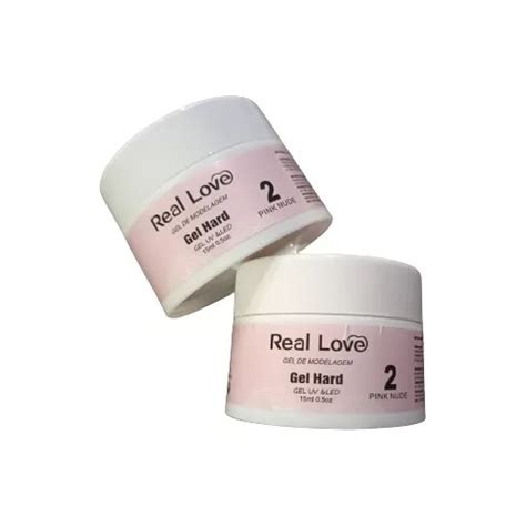 Gel De Unhas P Modelagem Linha Hard Uv Led Ml Real Love MercadoLivre