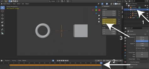 How To Rotate Multiple Objects Around A Central Point Using Blender