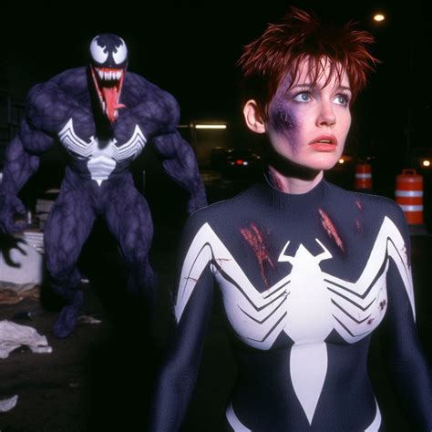 Mj Vs Venom By Blulive On Deviantart