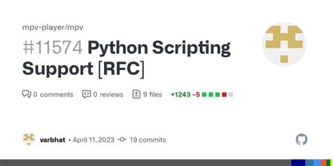 inbuilt python scripting support in mpv video player r linux