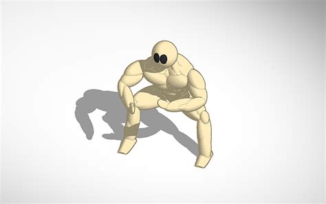 3d Design Buff Bob From My Ghost Friend Tinkercad