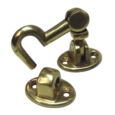 Solid Brass Silent Cabin Hooks Sheridan Marine