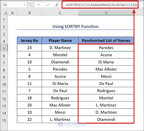 How To Randomize List Of Names In Excel 8 Easy Methods