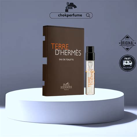 Hermes Terre D Hermes Edt 2ml Perfume Sample Vial M Shopee Malaysia