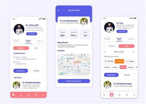 Doctor Appointment App Behance