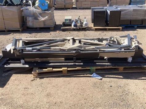 Shuffle Board Table Damaged Missing Parts Sierra Auction