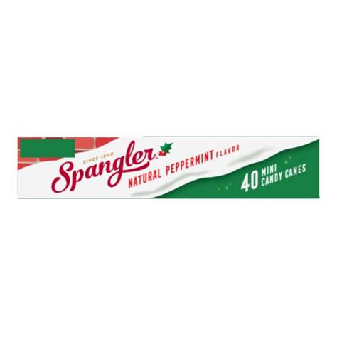 Spangler® Peppermint Mini Holiday Candy Canes Box 40 Ct 6 Oz Smith