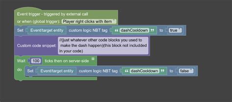 how do i make a cooldown mcreator