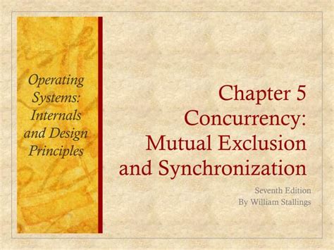 chapter 6 concurrency deadlock and starvation pptx