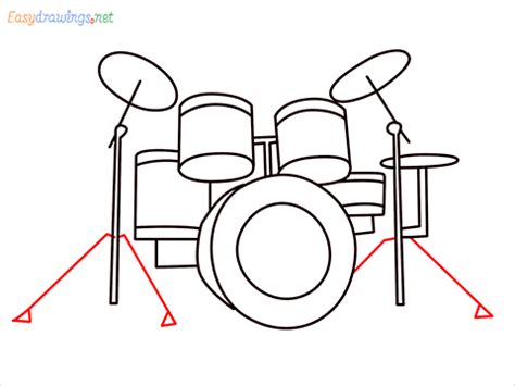 Drums Drawing